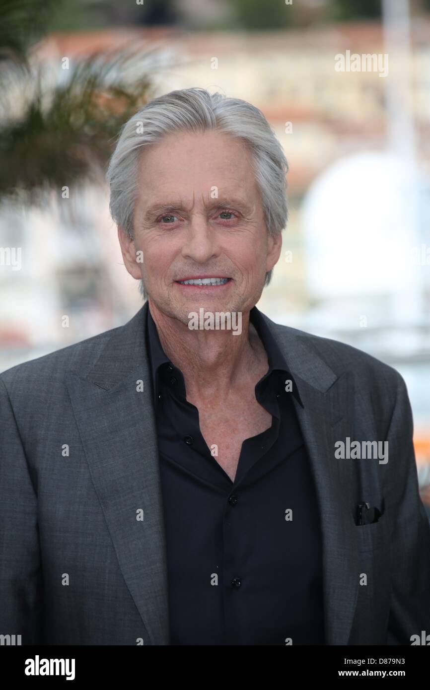 Cannes, France. 21st May 2013. Actor Michael Douglas attends the photo ...