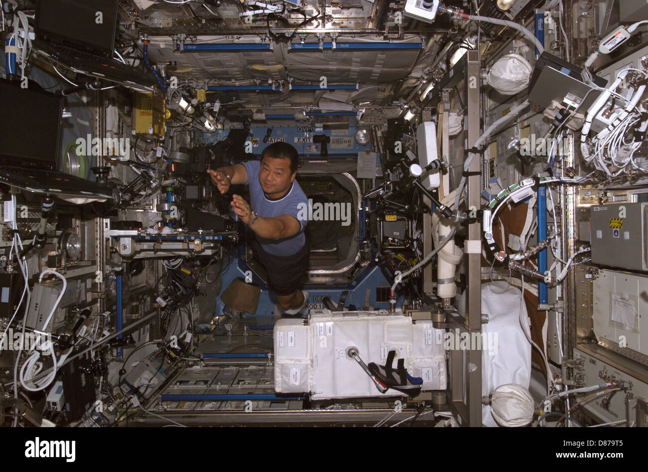 International space station inside hi-res stock photography and images ...