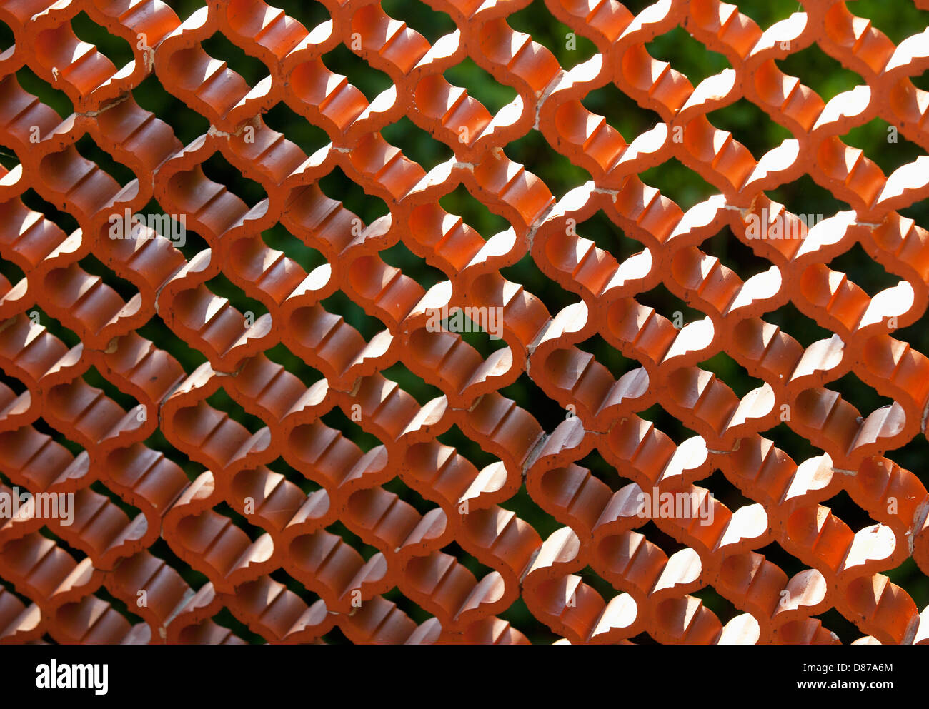 Croatia, Structure of red fence, close up Stock Photo - Alamy