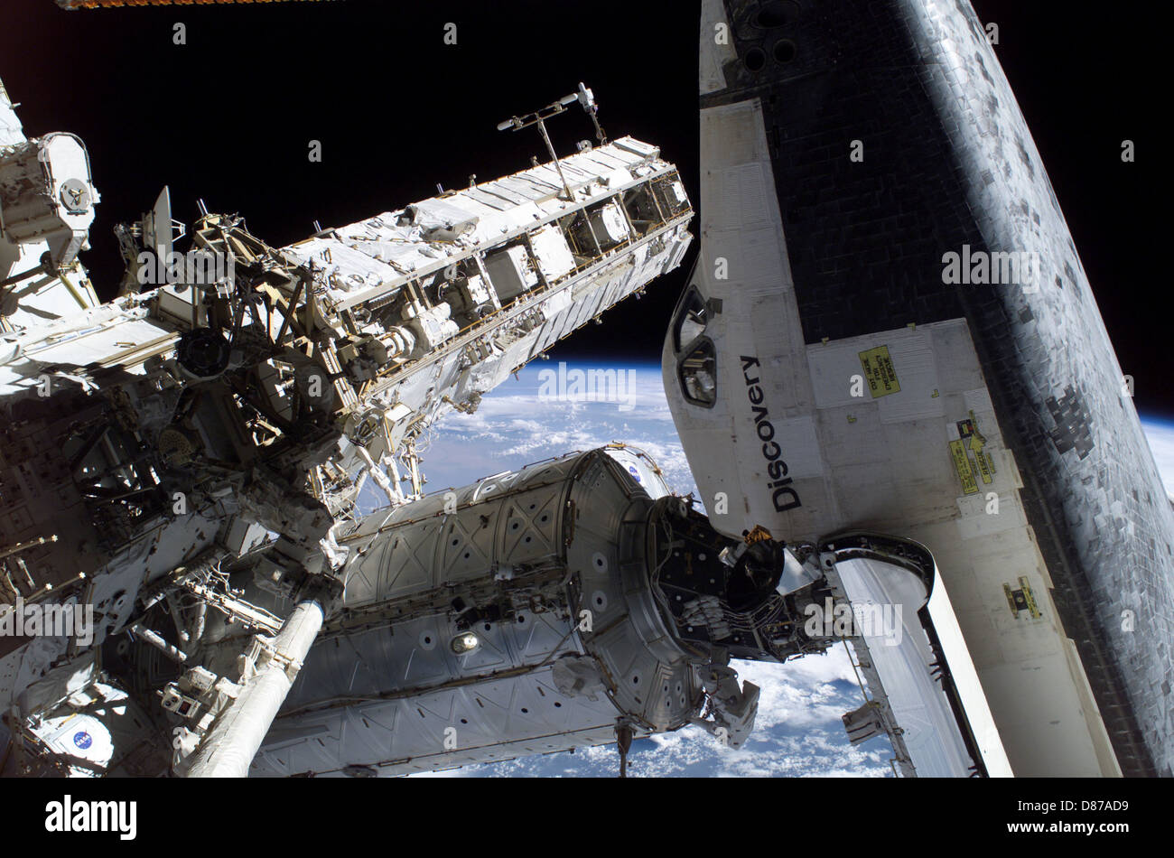 This image from the International Space Station (ISS) shows Earth from ...