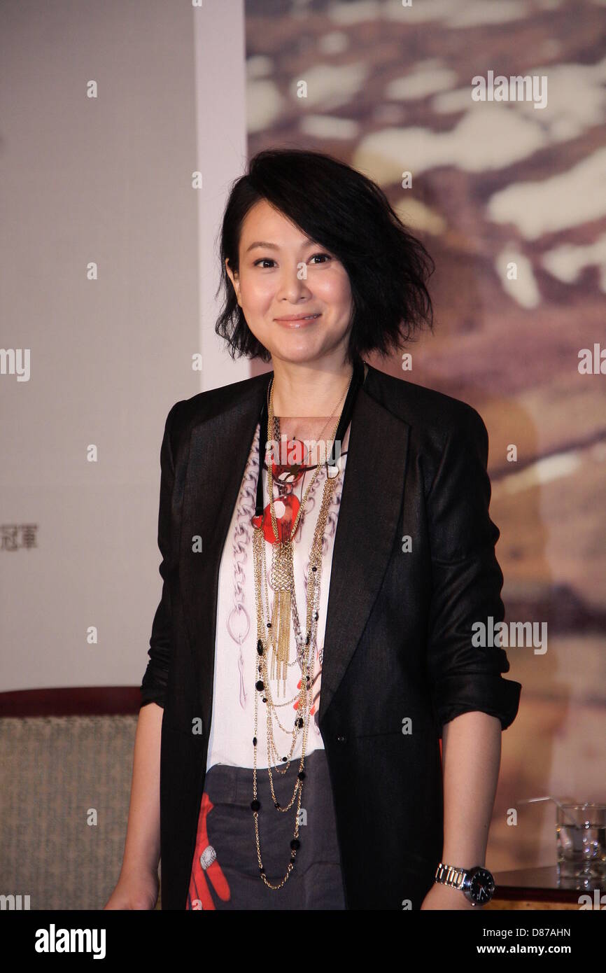Rene Liu at press conference of her album in Taipei, Taiwan, China on ...