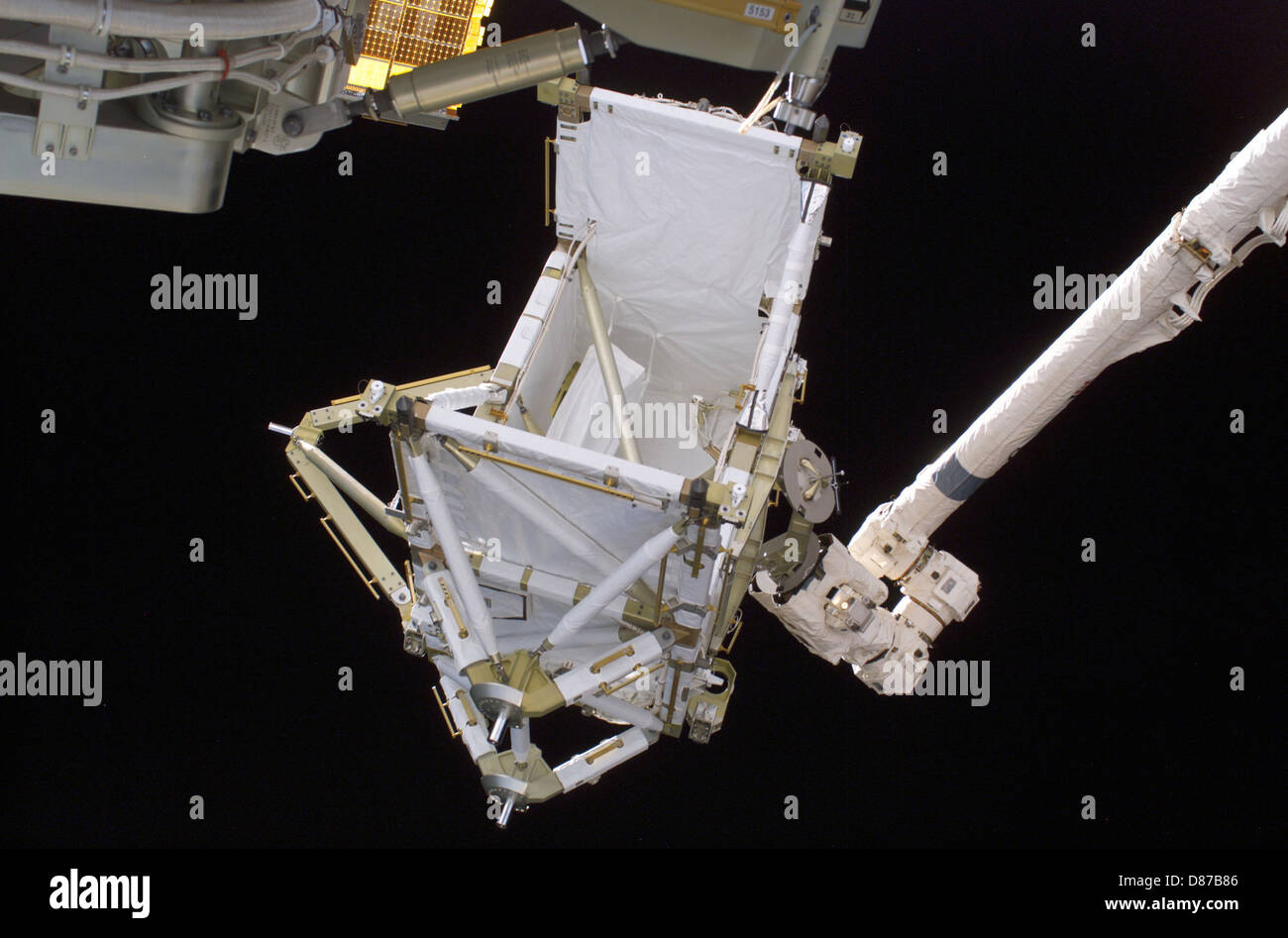 This image shows the P5 Truss structure of the International Space ...