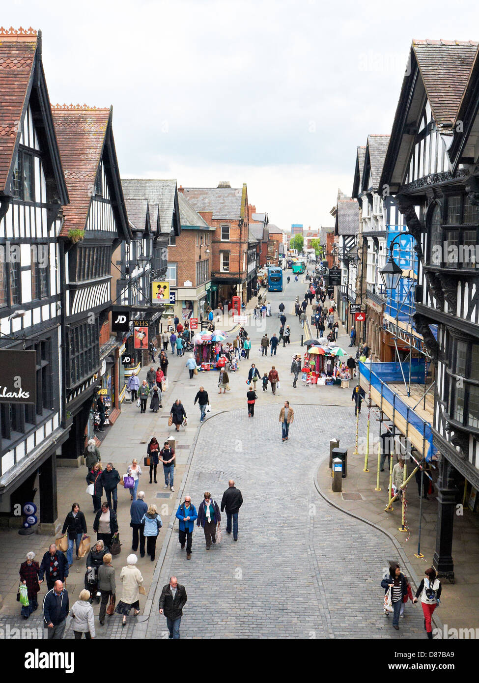 Chester town centre hi-res stock photography and images - Alamy