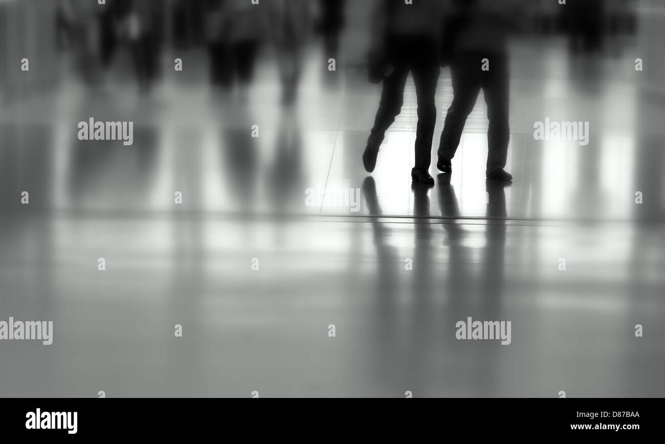 Abstract people walking hi-res stock photography and images - Alamy