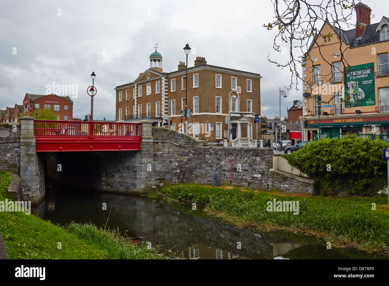 Bridge over the grand Canal Dublin Southside, Dublin, Republic of ...