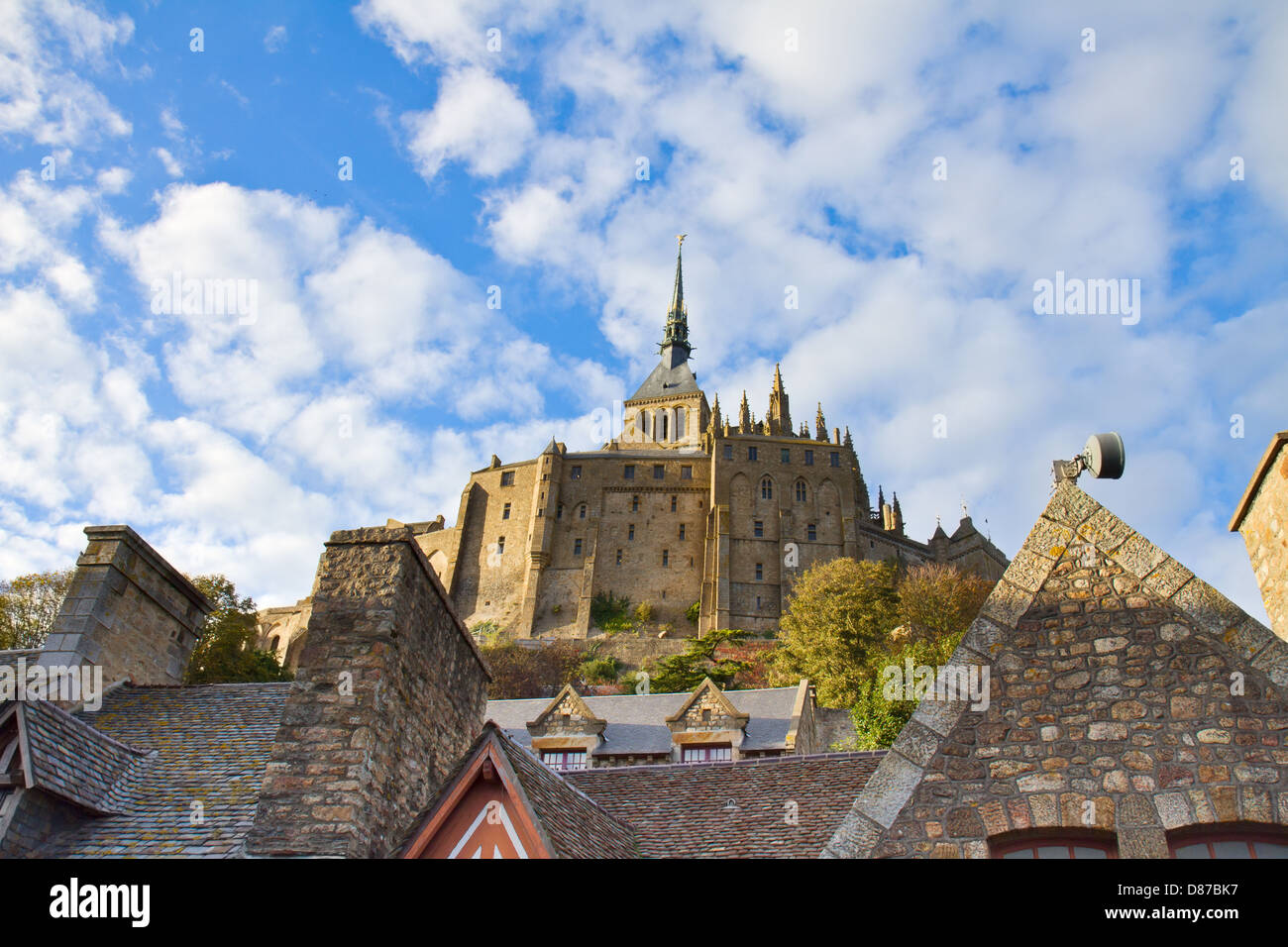 Mont saint michele abbey hi-res stock photography and images - Alamy