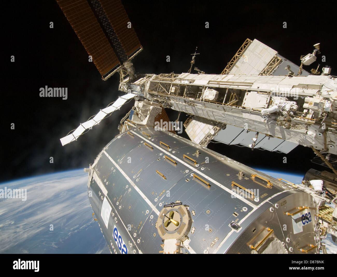 STS-124, part of NASA's shuttle program, delivered the Columbus ...