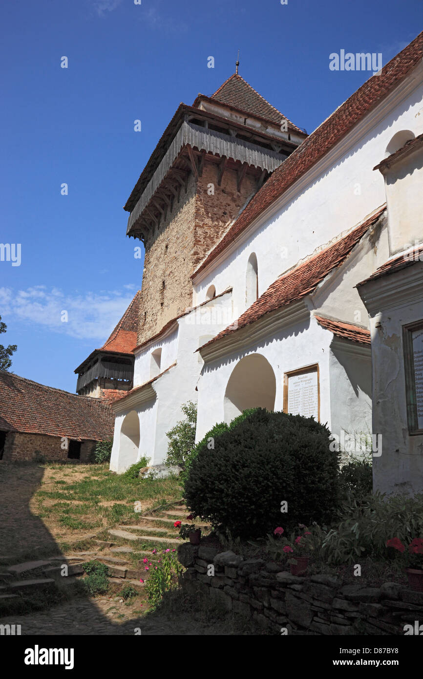 A World Heritage Site by UNESCO: Viscri fortified church, Transylvania ...