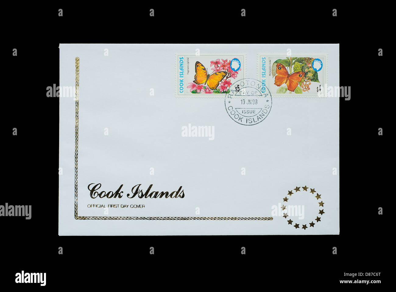 Cook Islands Stamps High Resolution Stock Photography and Images - Alamy