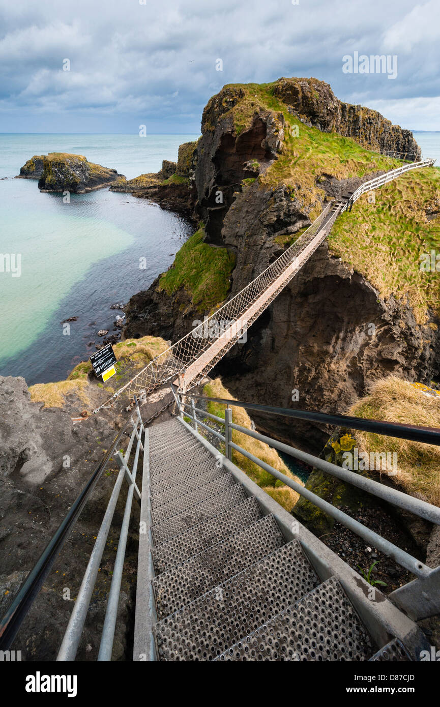 Carrick a rede rope bridge hi-res stock photography and images - Alamy