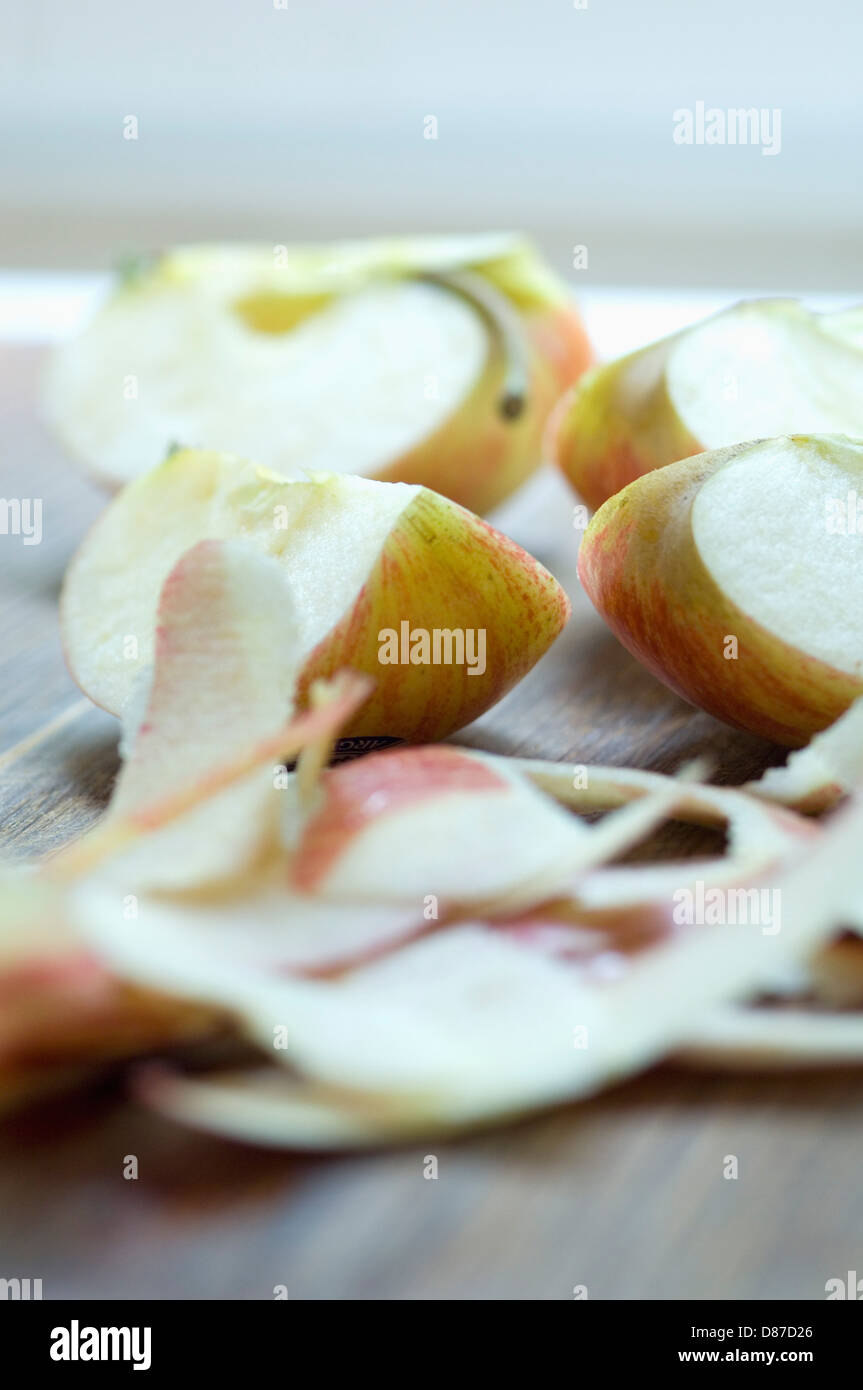 Apple peel outdoor hi-res stock photography and images - Alamy