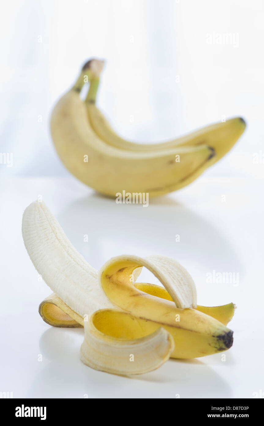 Fresh bananas, close up Stock Photo - Alamy
