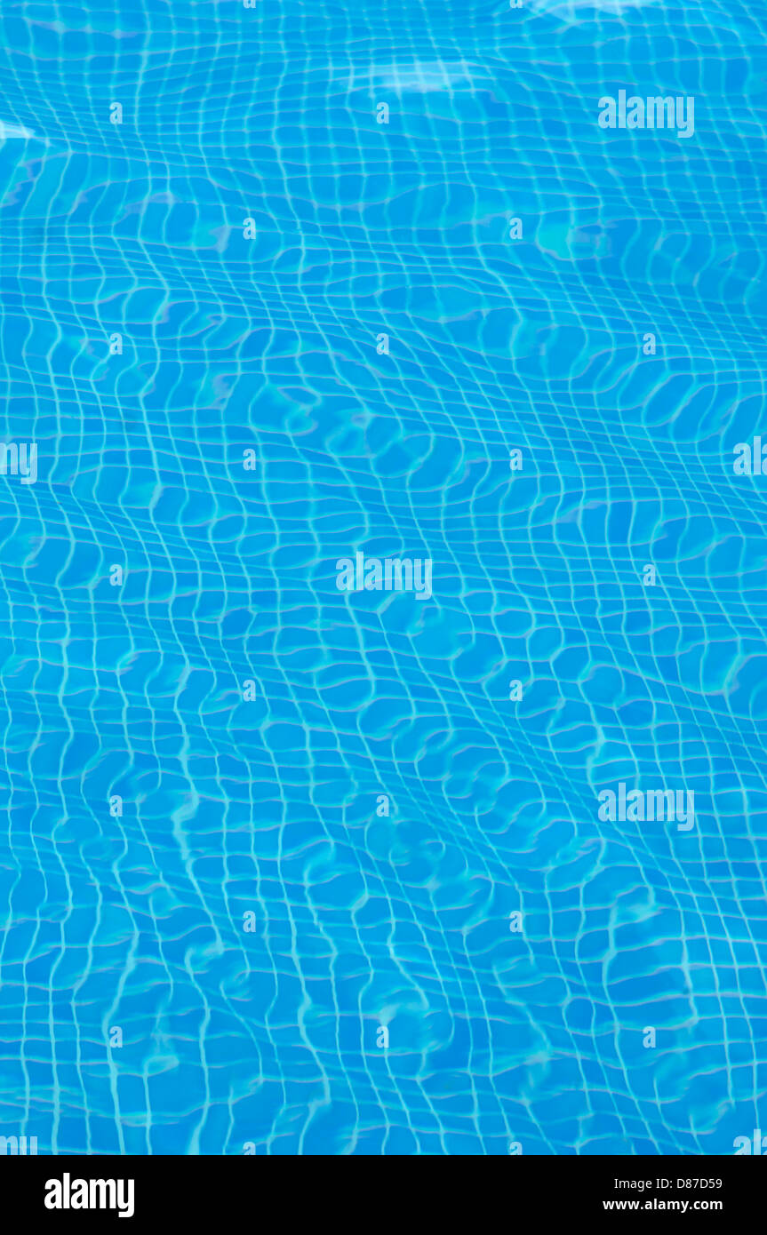 Germany, Reflection of tiles in swimming pool Stock Photo - Alamy