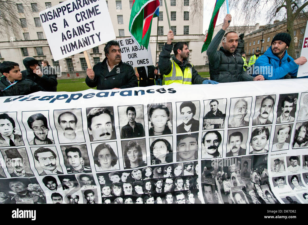 Balochistan Protest outside Downing Street protesting genocide by ...