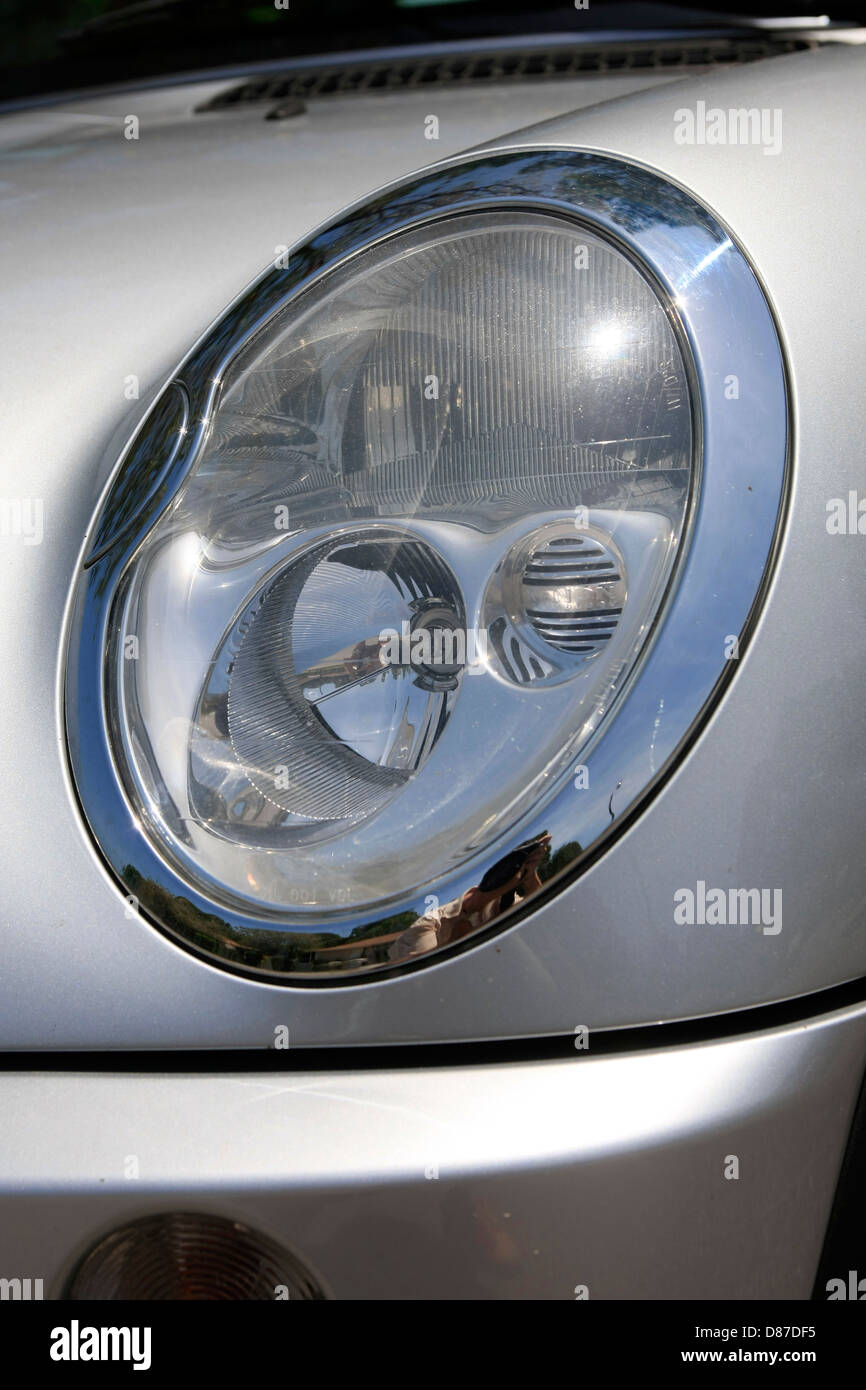 Mini cooper car silver hi-res stock photography and images - Alamy