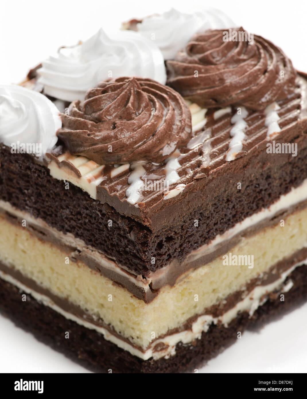 Layer cake slice hi-res stock photography and images - Alamy