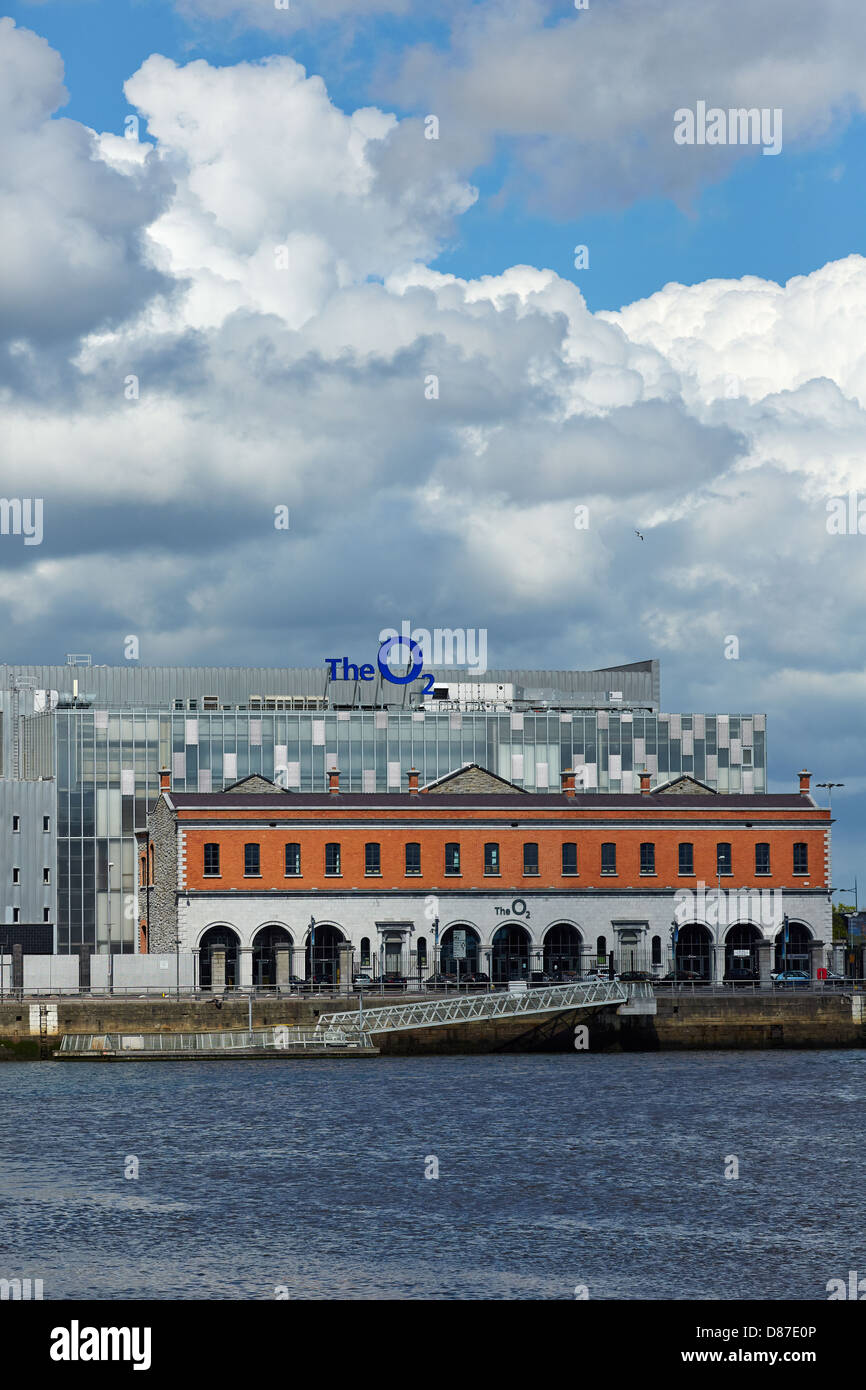 The O2 building at North Wall Quay in Dublin's docklands. The O2 ...