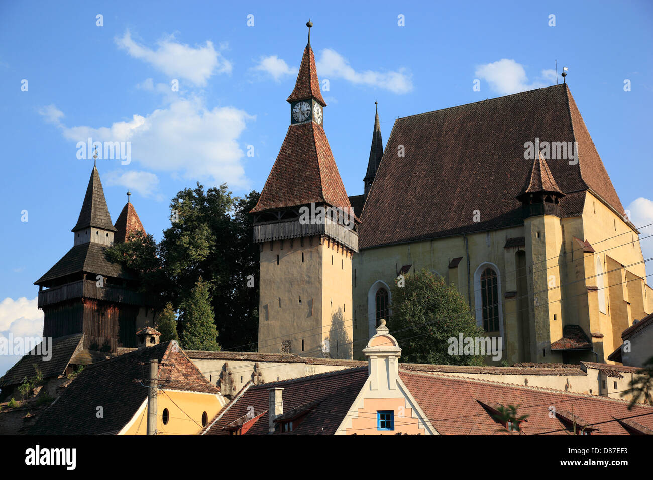 Fortified Church, a UNESCO World Heritage Site of Biertan, Biertan a ...