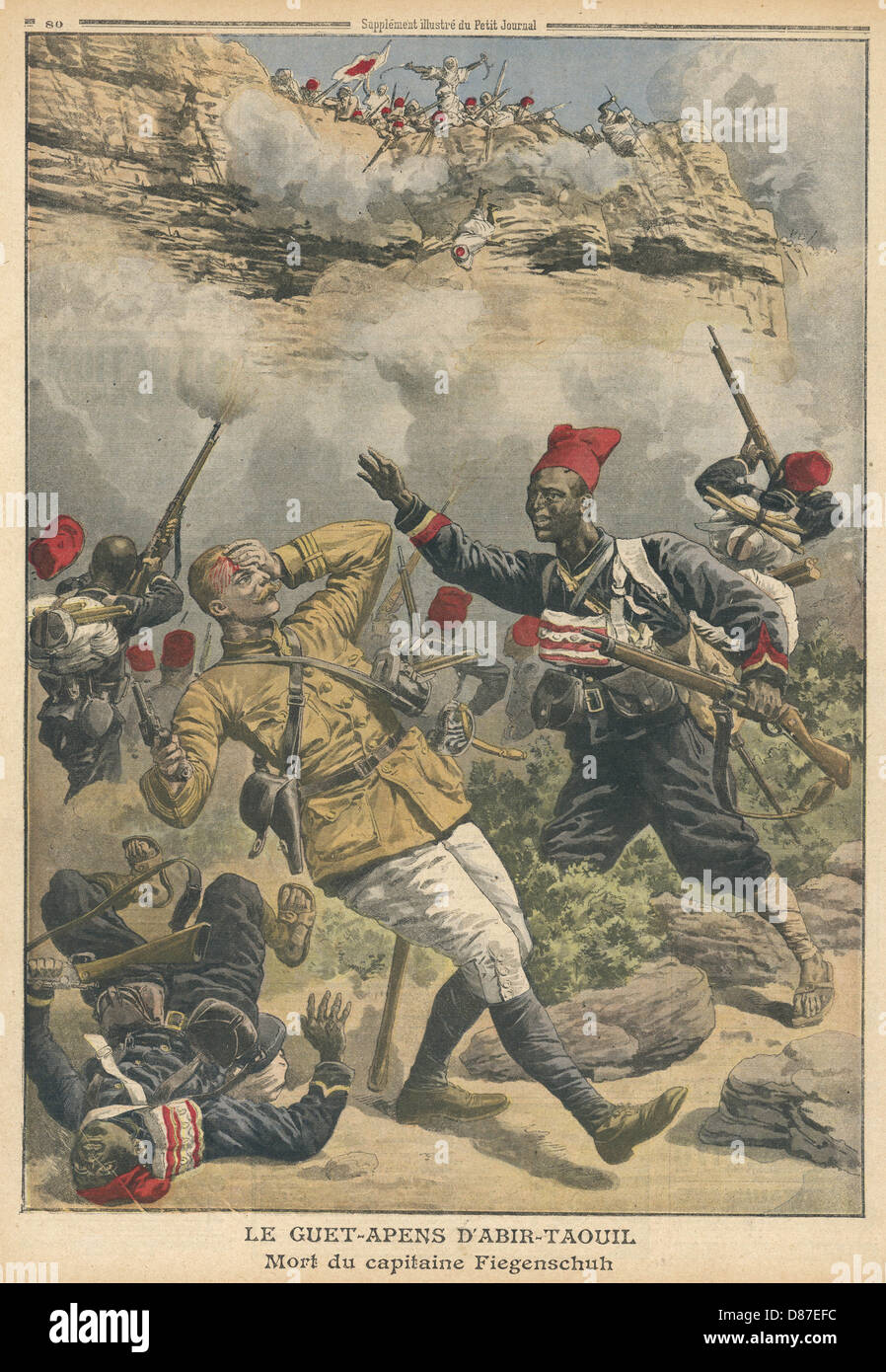 FRENCH AMBUSH IN CHAD Stock Photo - Alamy