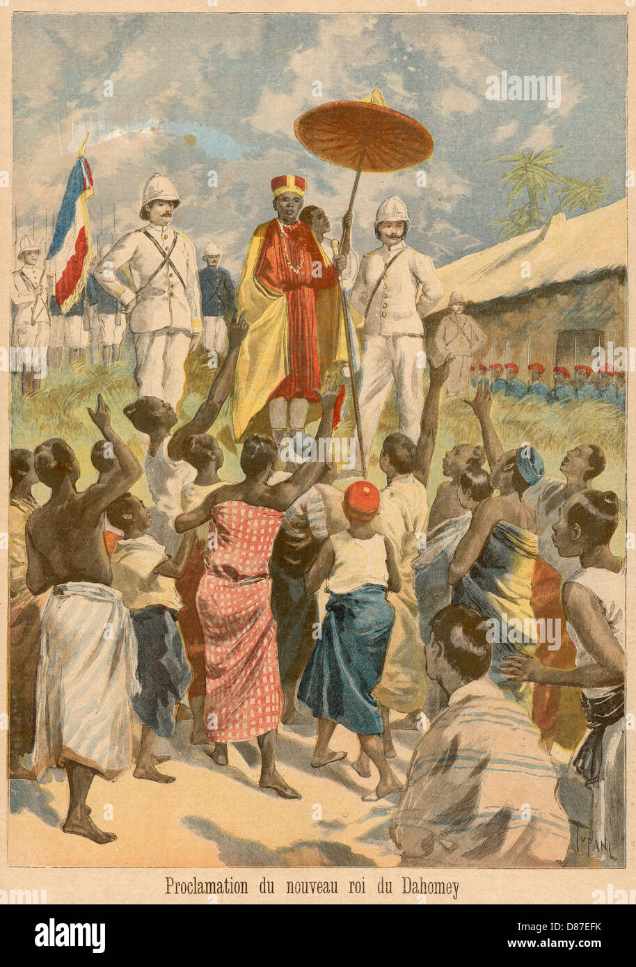 King Of Dahomey High Resolution Stock Photography and Images - Alamy