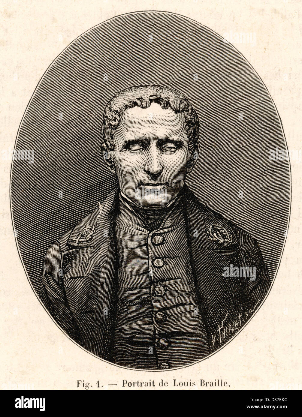 Louis braille hi-res stock photography and images - Alamy