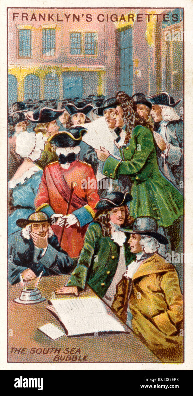 Bubble 1720 history historical hi-res stock photography and images - Alamy