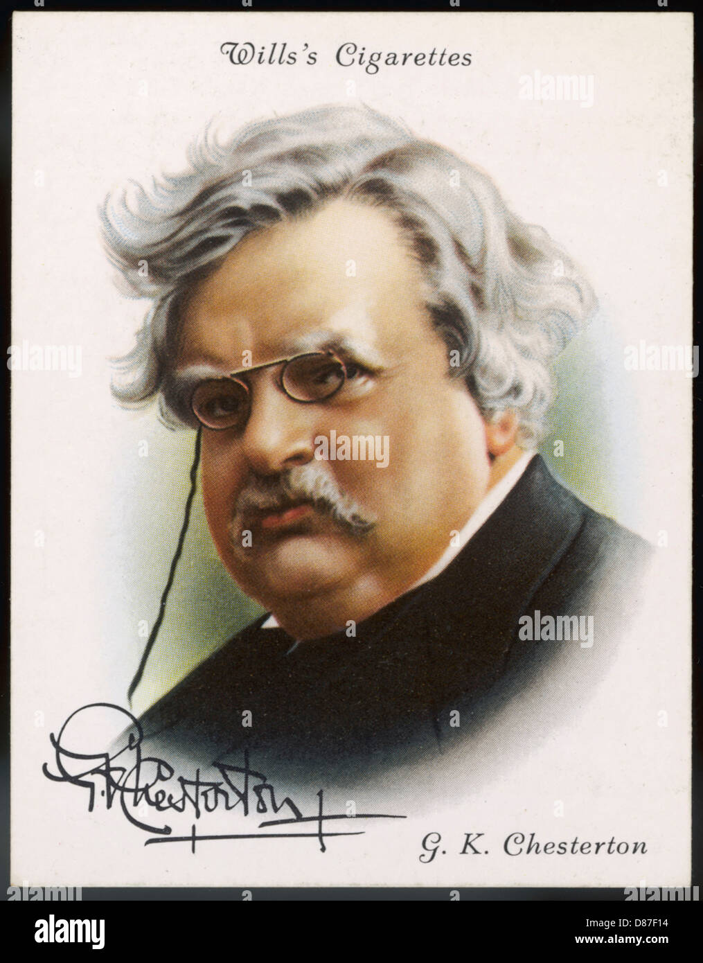 Gilbert keith chesterton chesterton hi-res stock photography and images ...