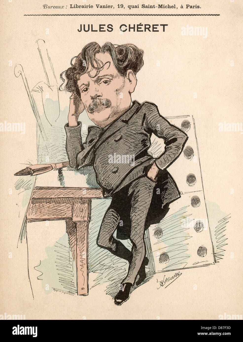 Jules cheret french hi-res stock photography and images - Alamy