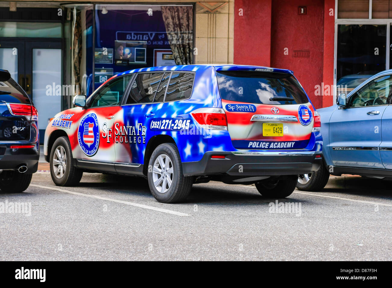Santa Fe College Police Academy vehicle Stock Photo - Alamy