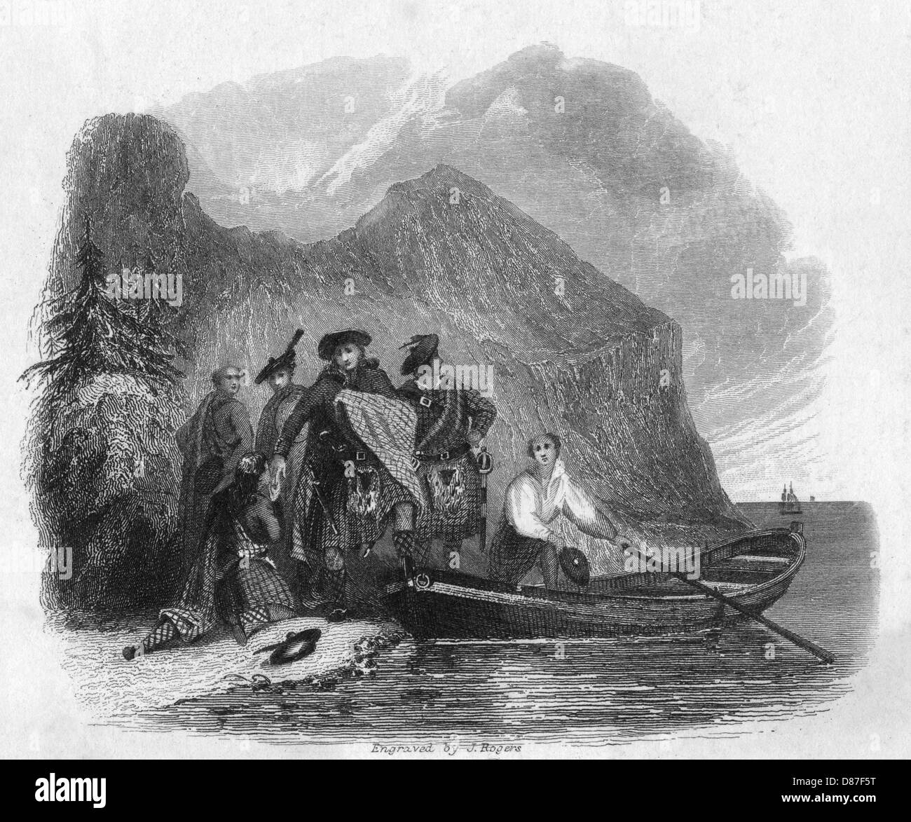 Prince charles stuart Black and White Stock Photos & Images - Alamy