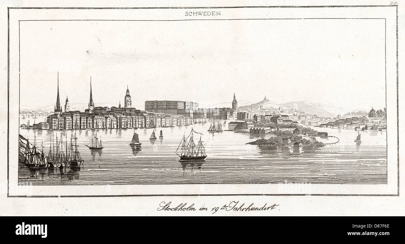 Stockholm 1835 hi-res stock photography and images - Alamy