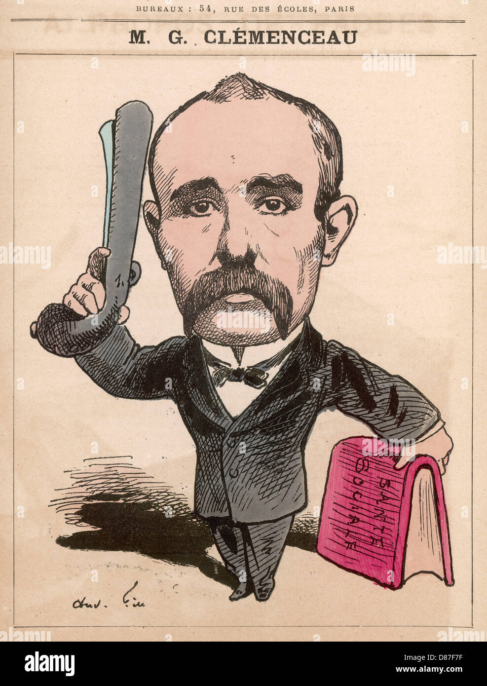 Georges clemenceau french statesman hi-res stock photography and images ...