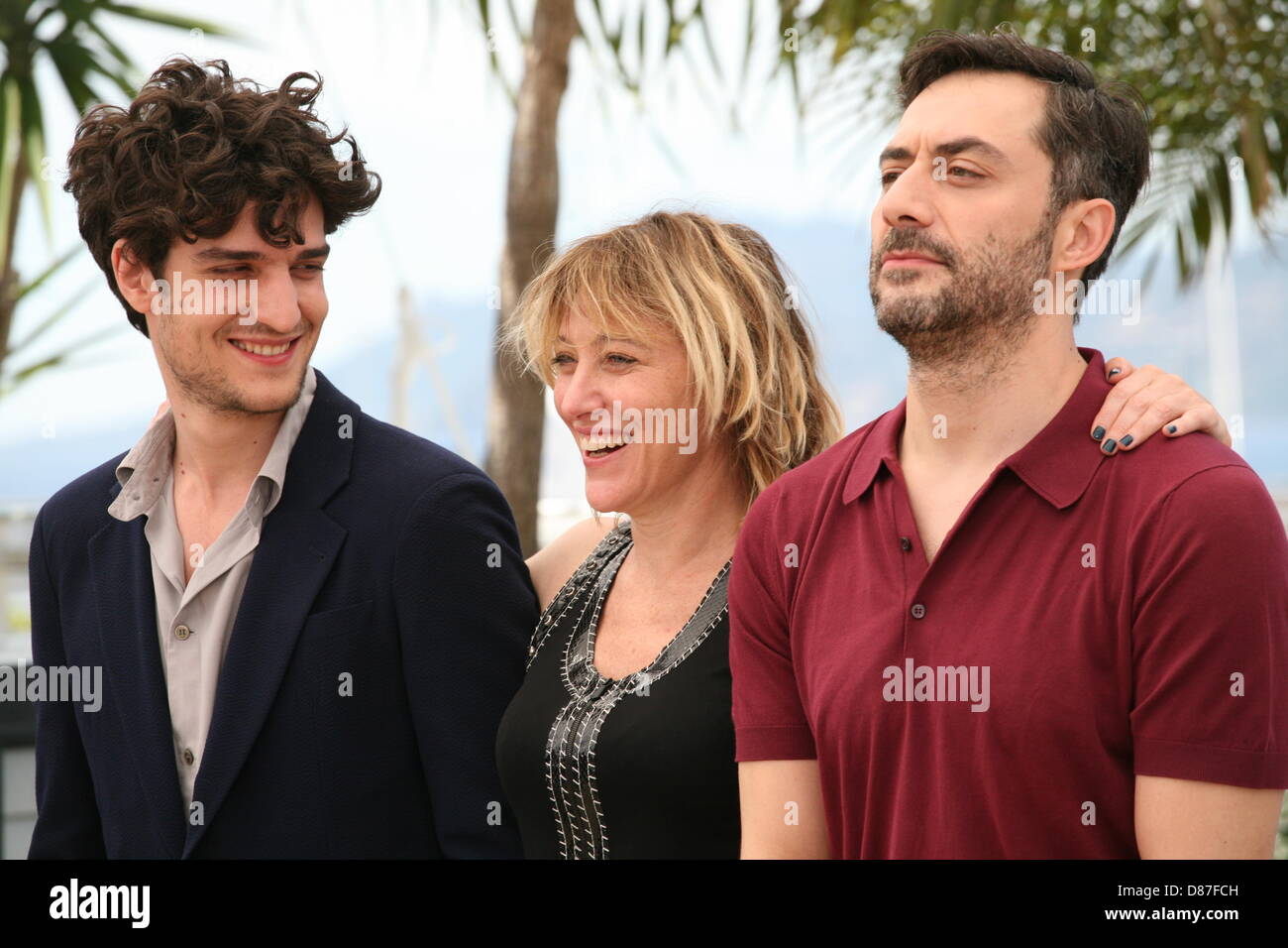 Cannes, France. 21st May 2013. Actor Louis Garrel and Director ValŽria ...