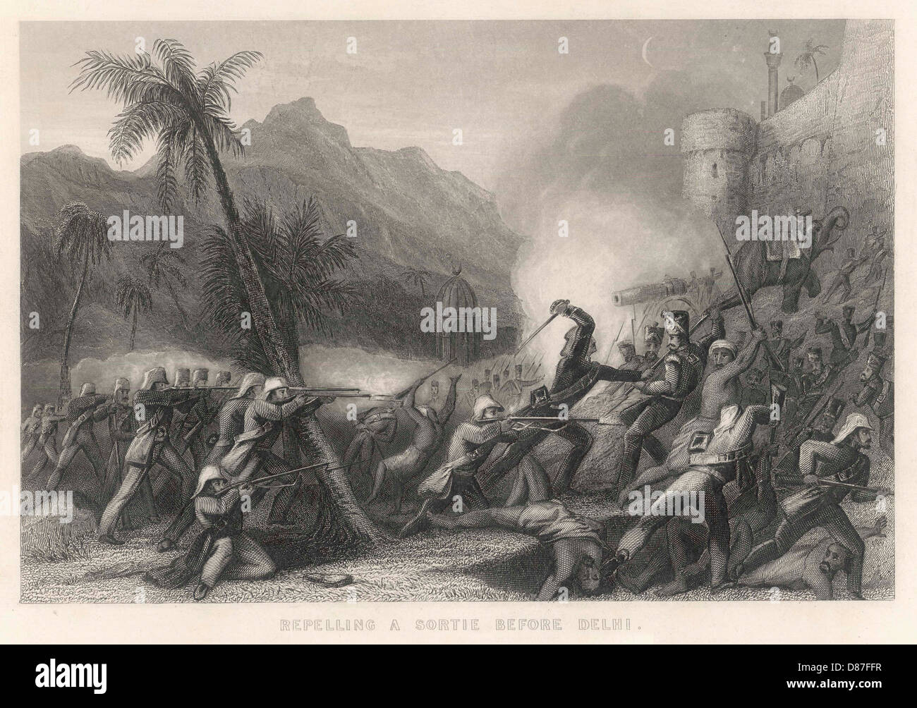1857 sepoy uprising hi-res stock photography and images - Alamy