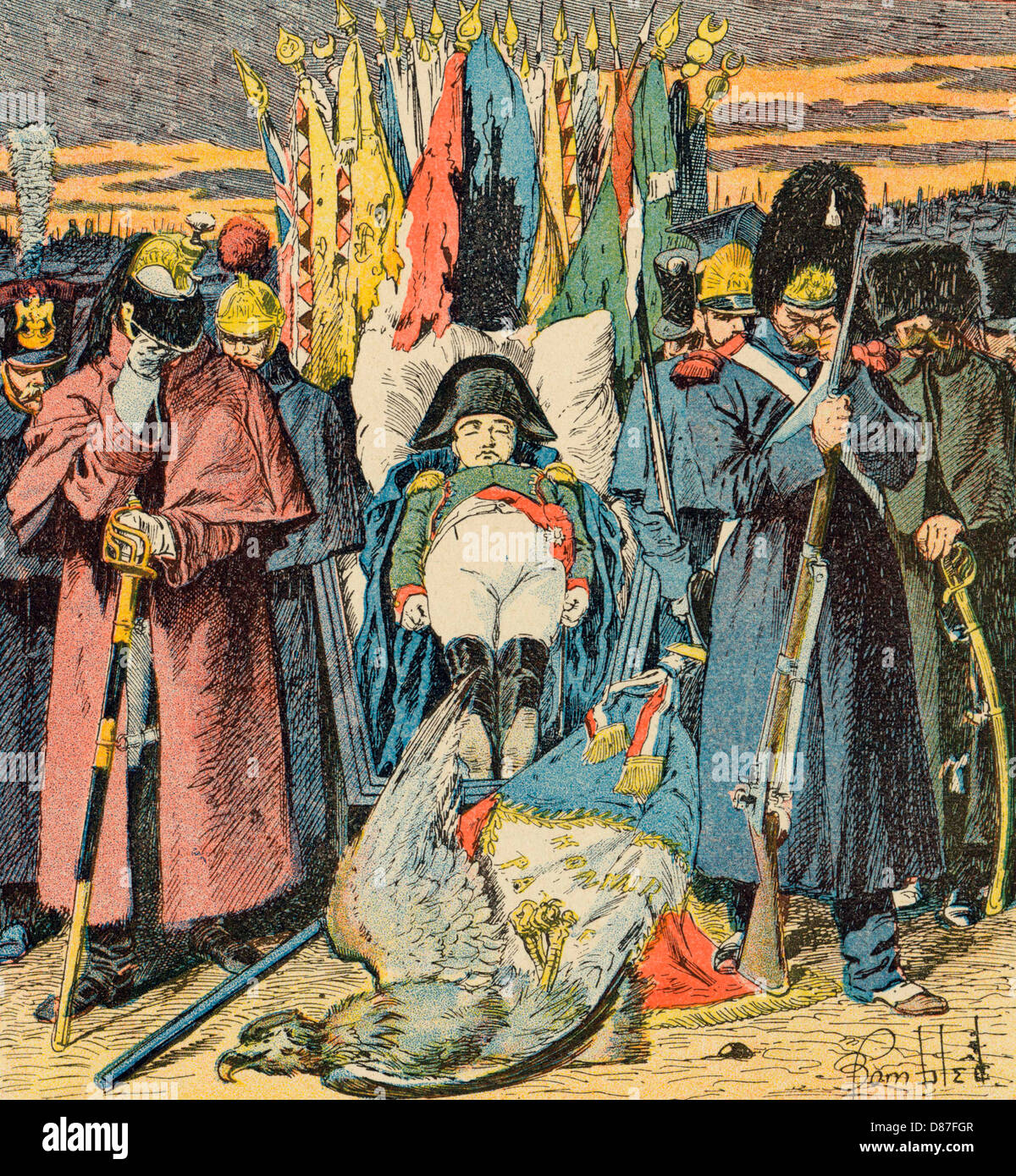 Napoleon death hi-res stock photography and images - Alamy