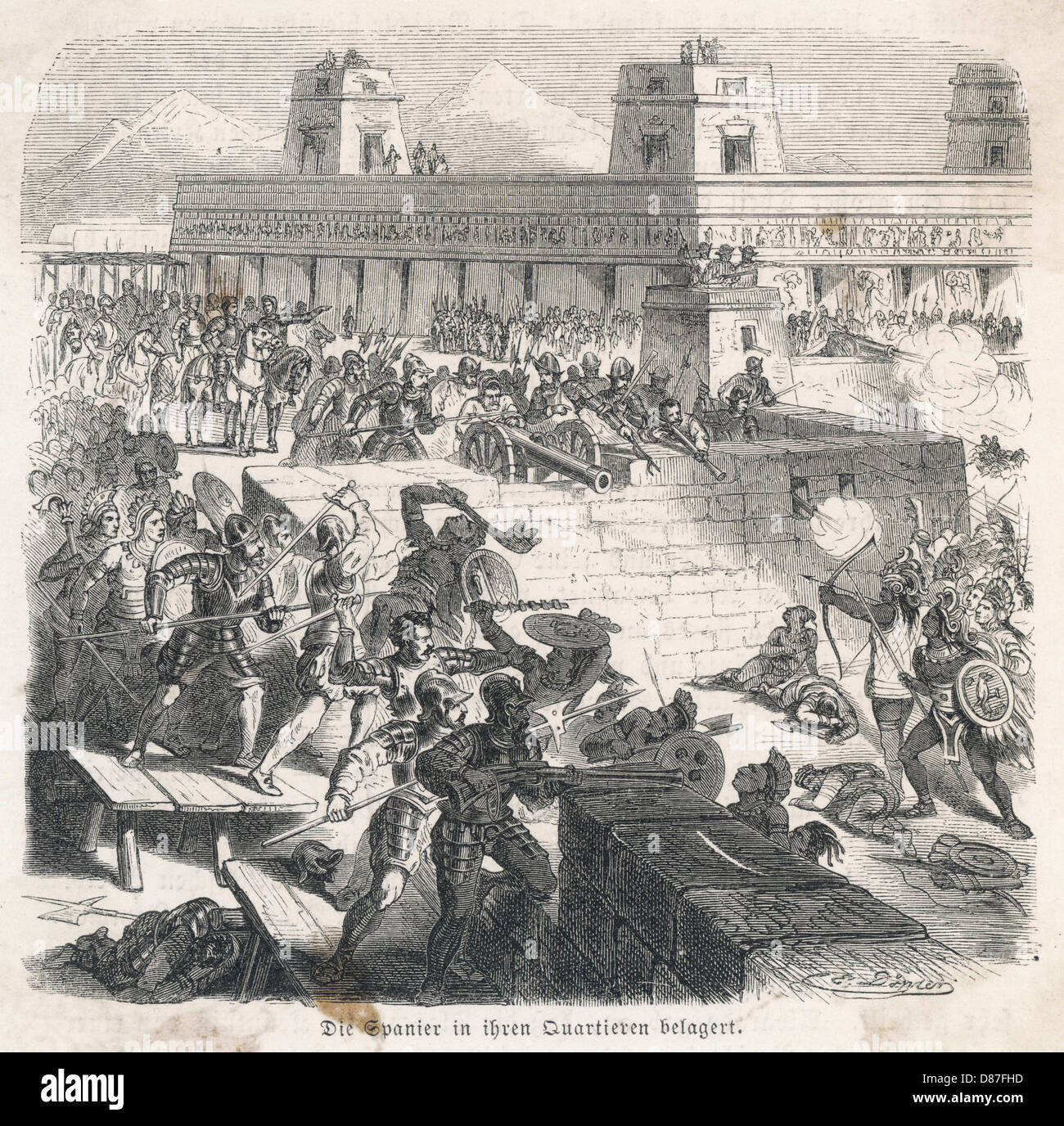 Siege of tenochtitlan hi-res stock photography and images - Alamy