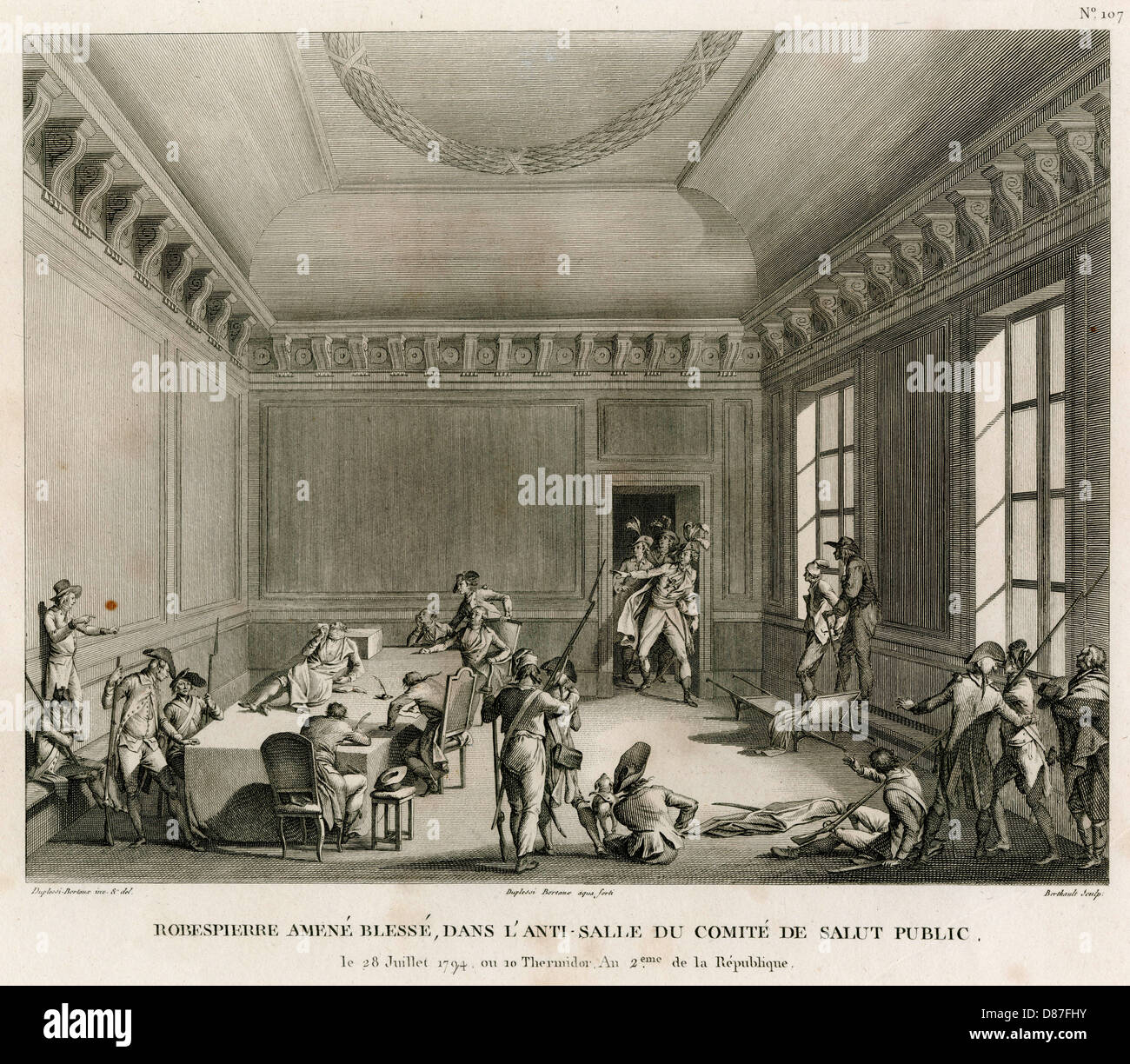 FALL OF ROBESPIERRE Stock Photo - Alamy