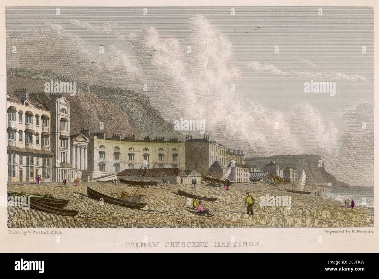 Pelham crescent hastings hi-res stock photography and images - Alamy
