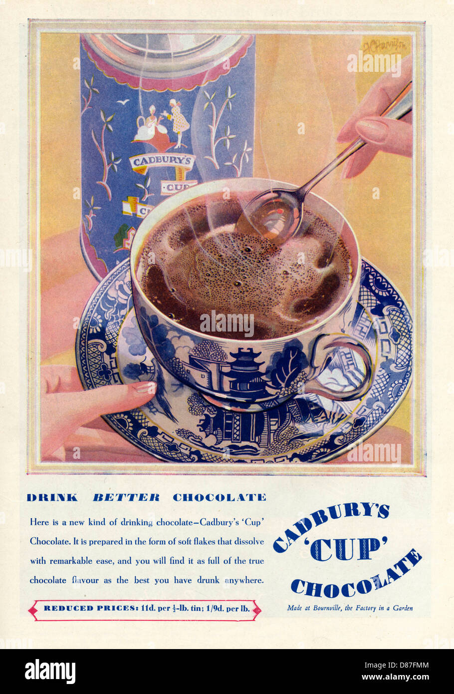 Cadburys advert hi-res stock photography and images - Alamy