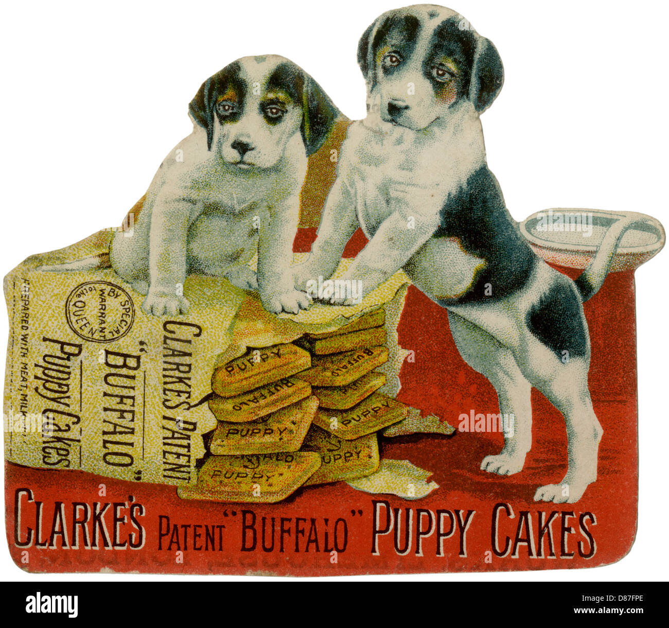 Buffalo Puppy Cakes Ad Stock Photo - Alamy