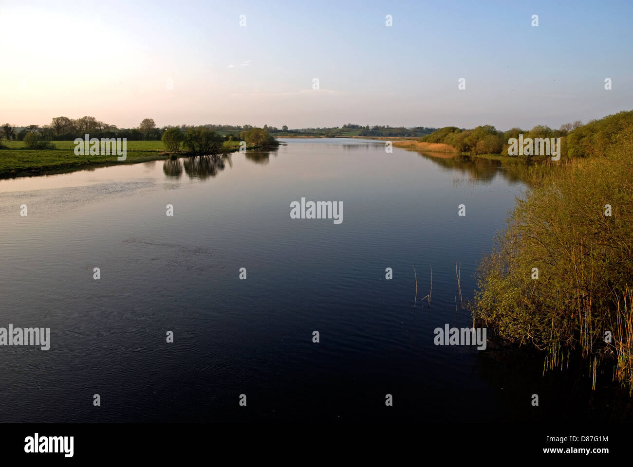 Evening Light on Upper Lough Erne, County Fermanagh, Northern Ireland ...