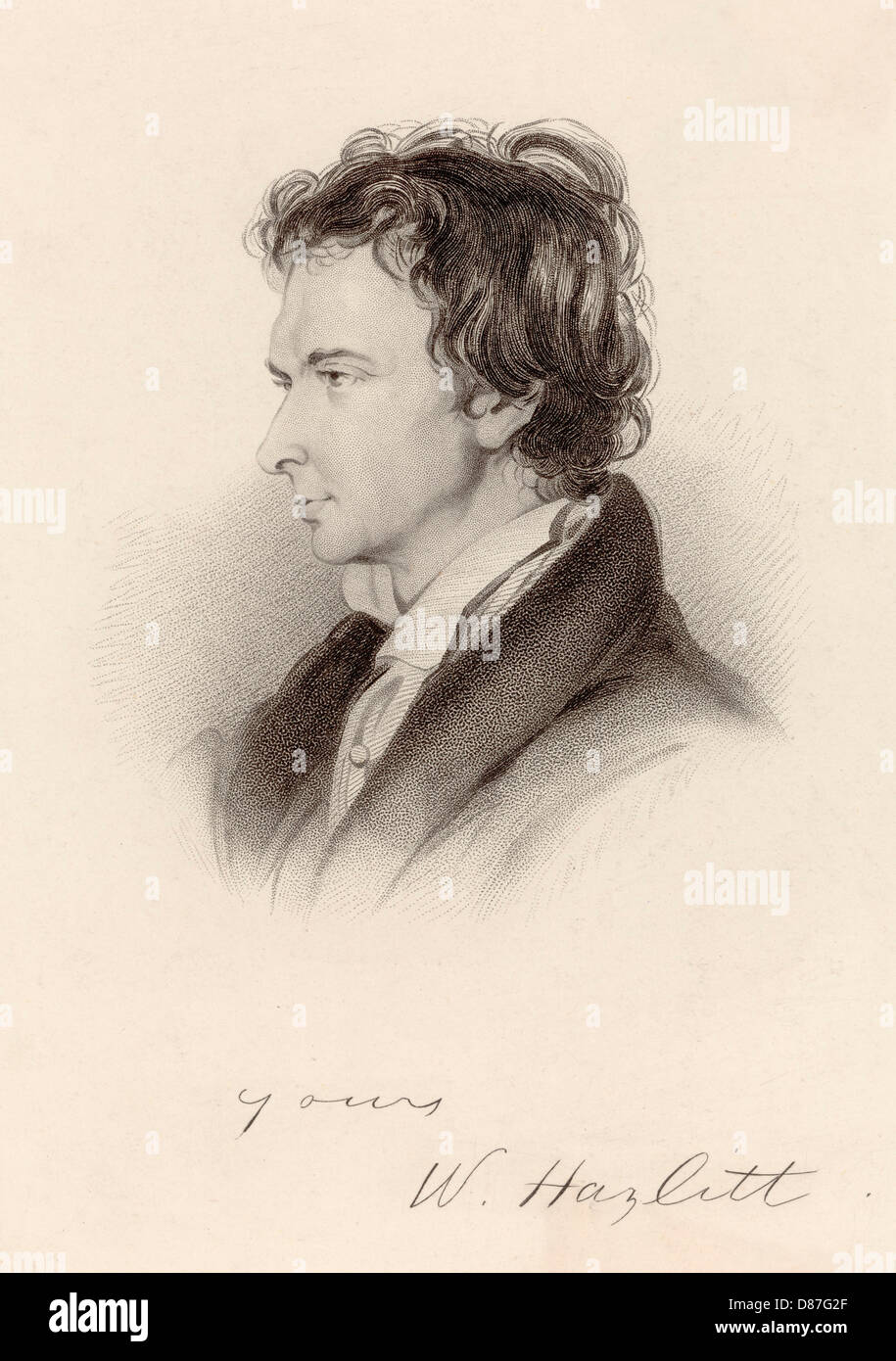 William hazlitt hi-res stock photography and images - Alamy