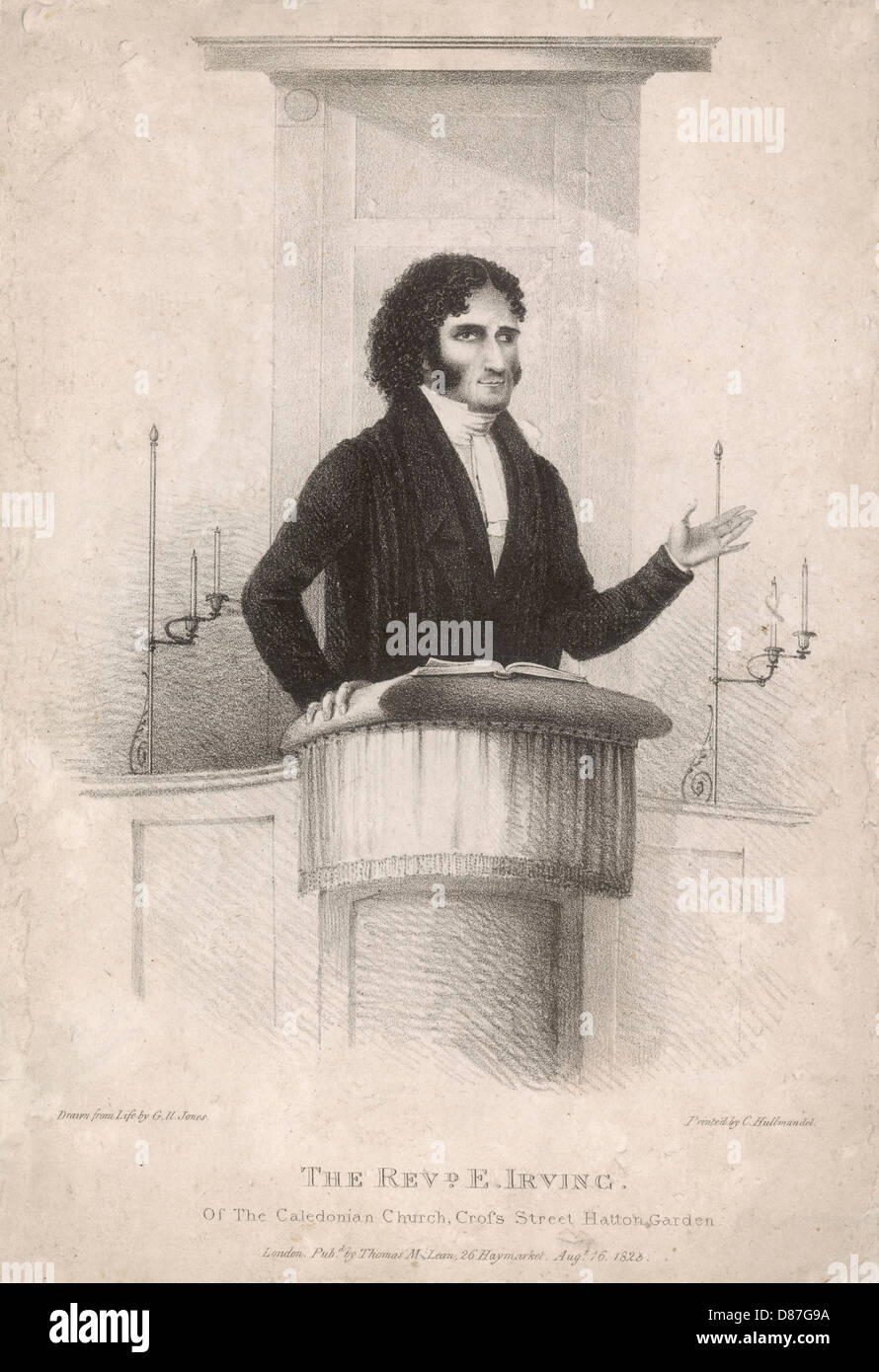 Edward irving hi-res stock photography and images - Alamy