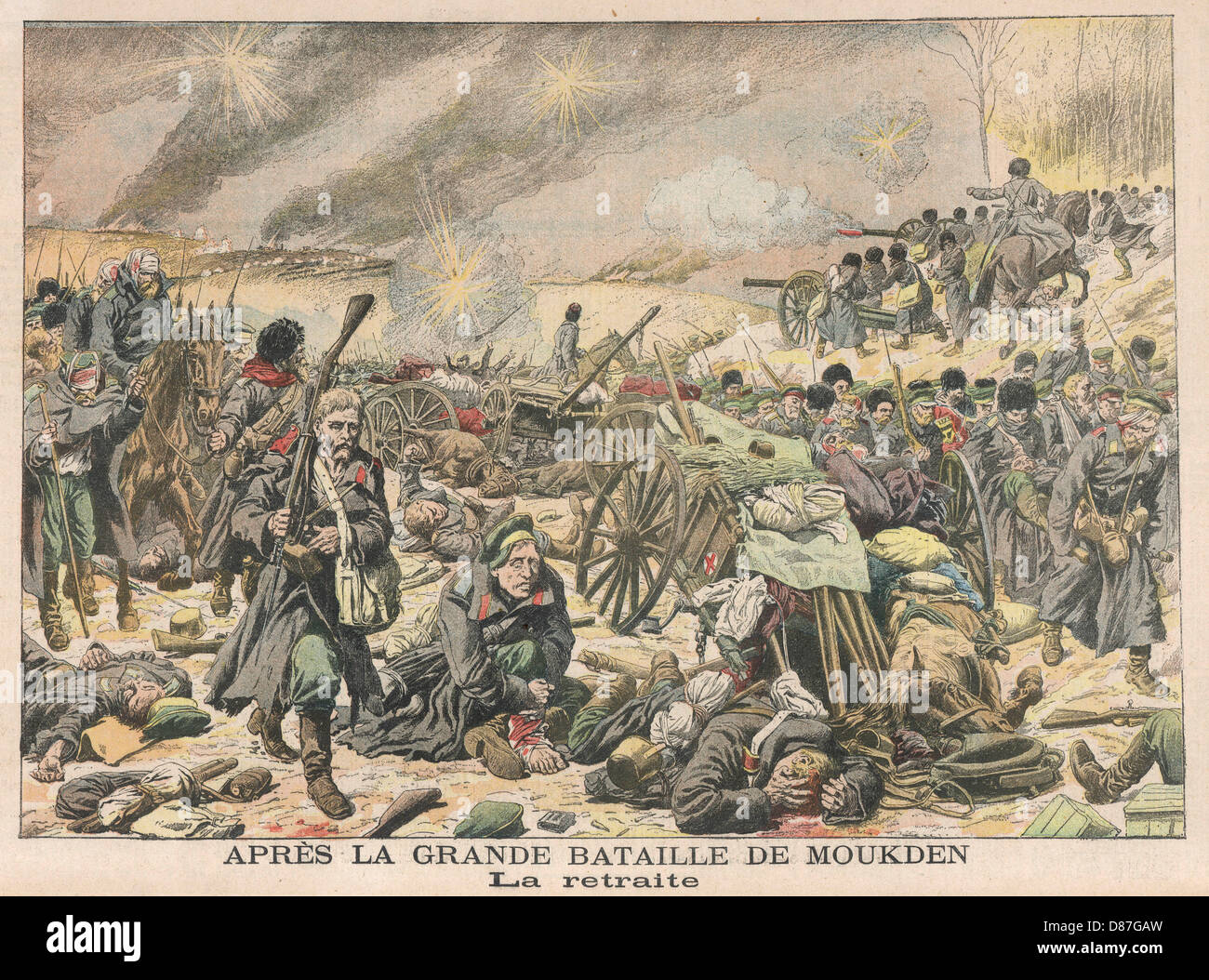 War retreat hi-res stock photography and images - Alamy