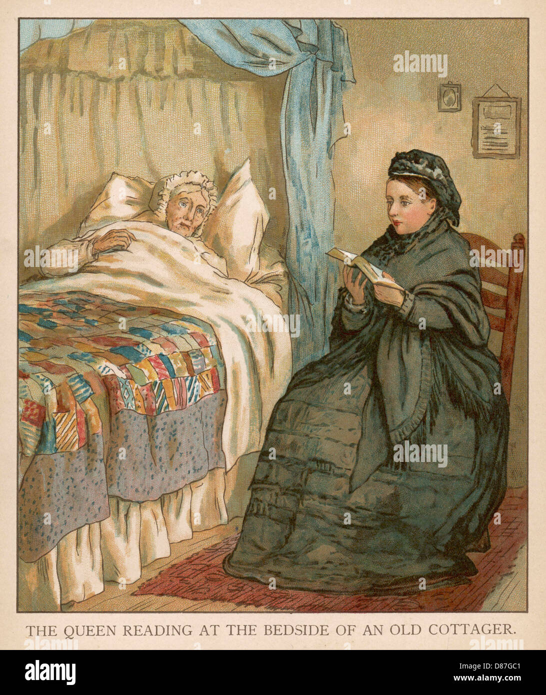 Victoria reading 1870s hi-res stock photography and images - Alamy