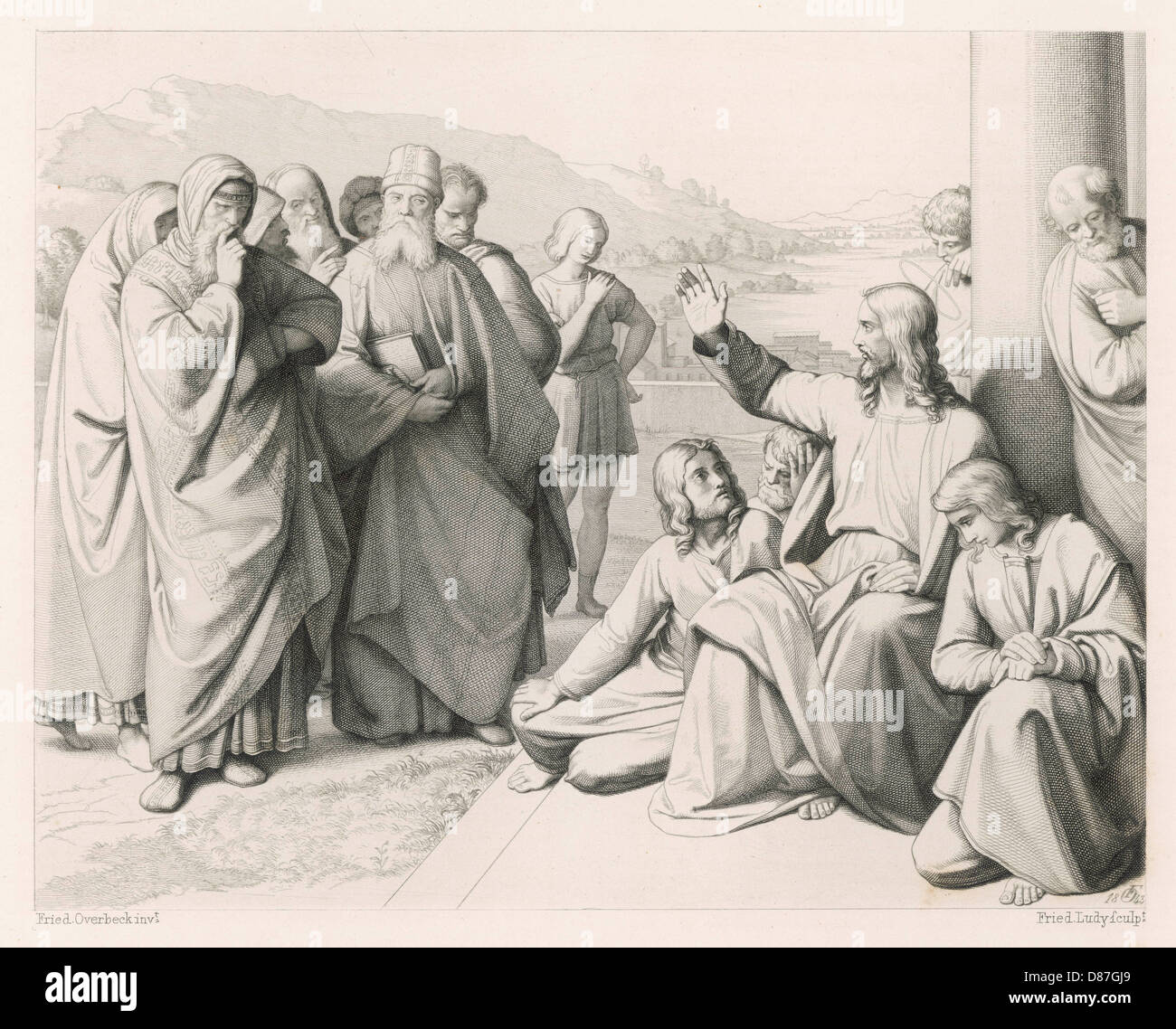 Jesus pharisees hi-res stock photography and images - Alamy