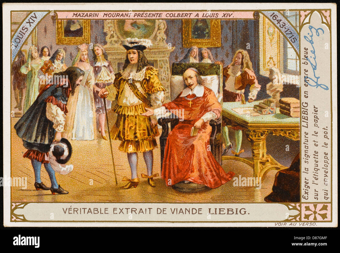 Louis xiv of france and colbert hi-res stock photography and images - Alamy
