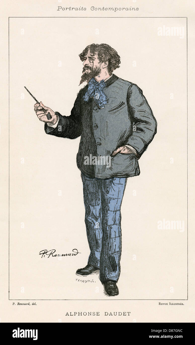 Alphonse daudet 1840 1897 hi-res stock photography and images - Alamy