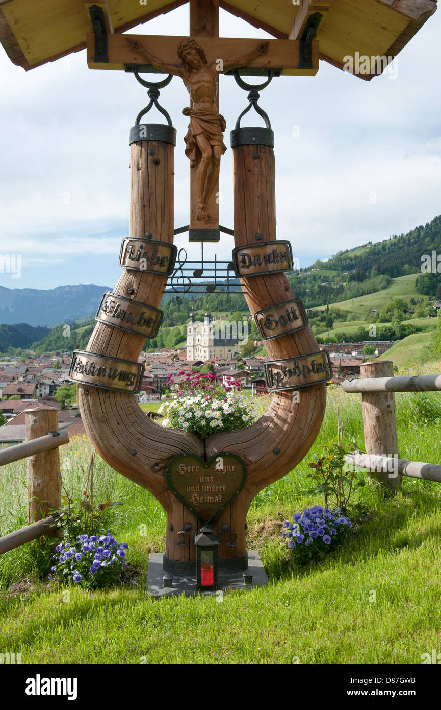 Austria tyrol brixental hopfgarten church hi-res stock photography and ...