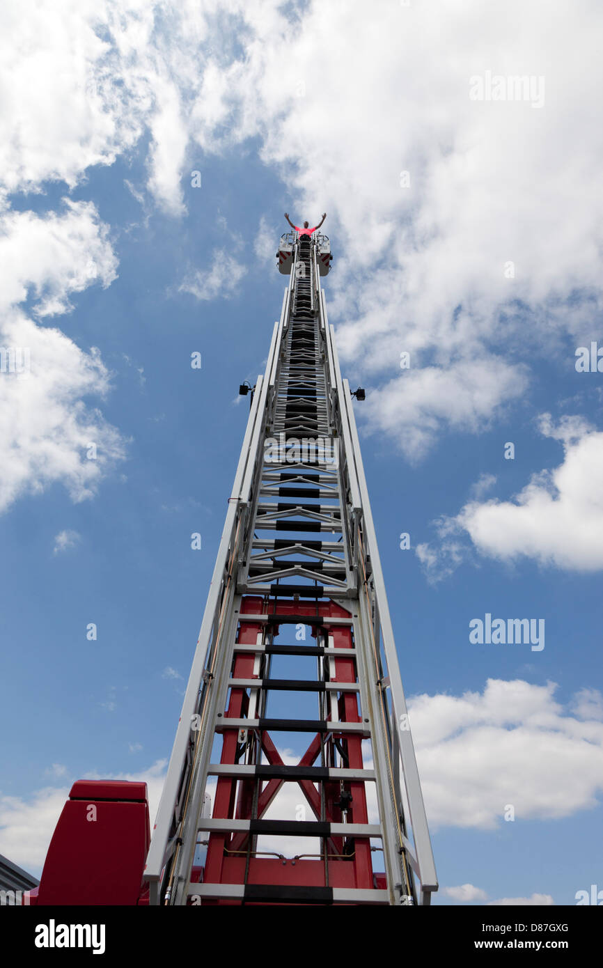 Fire engine ladder hi-res stock photography and images - Alamy